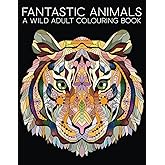 Amazon.com: Creative Haven Wild Animal Portraits Coloring Book: Relax ...