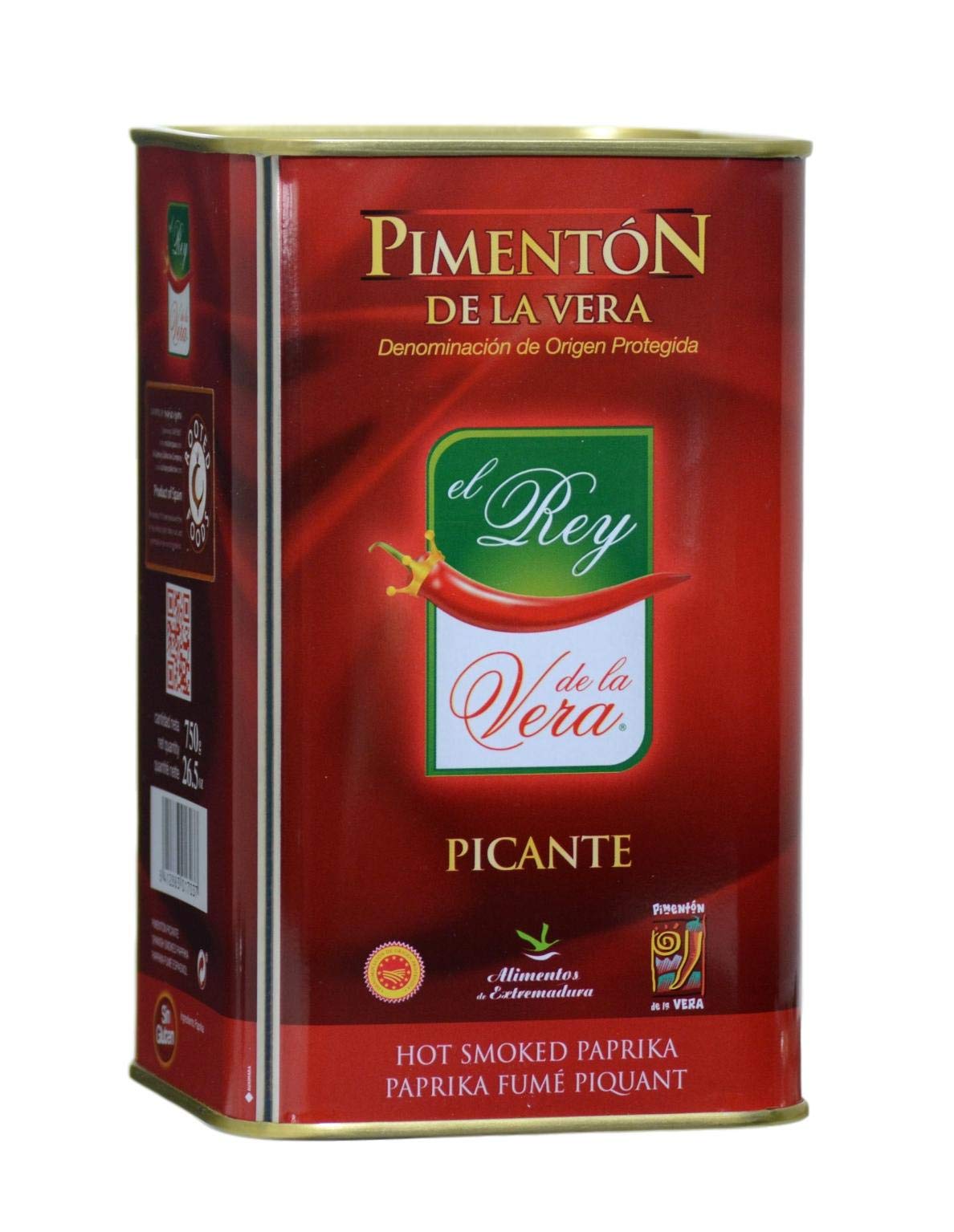 Amazon.com : El Rey de la Vera-Sweet Smoked Paprika (Pimenton) from ...
