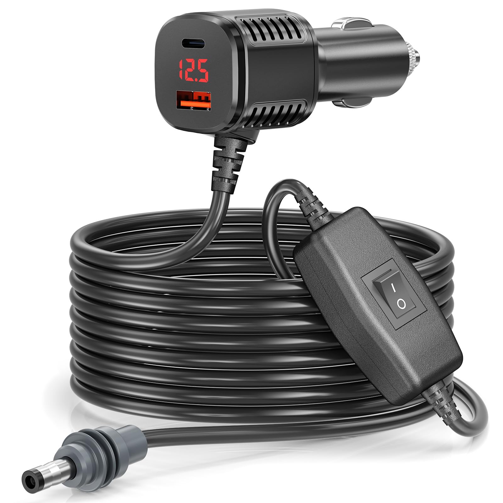 Starlink Mini Car Adapter, 3 in 1 Starlink Mini Cable Car Charger DC ...