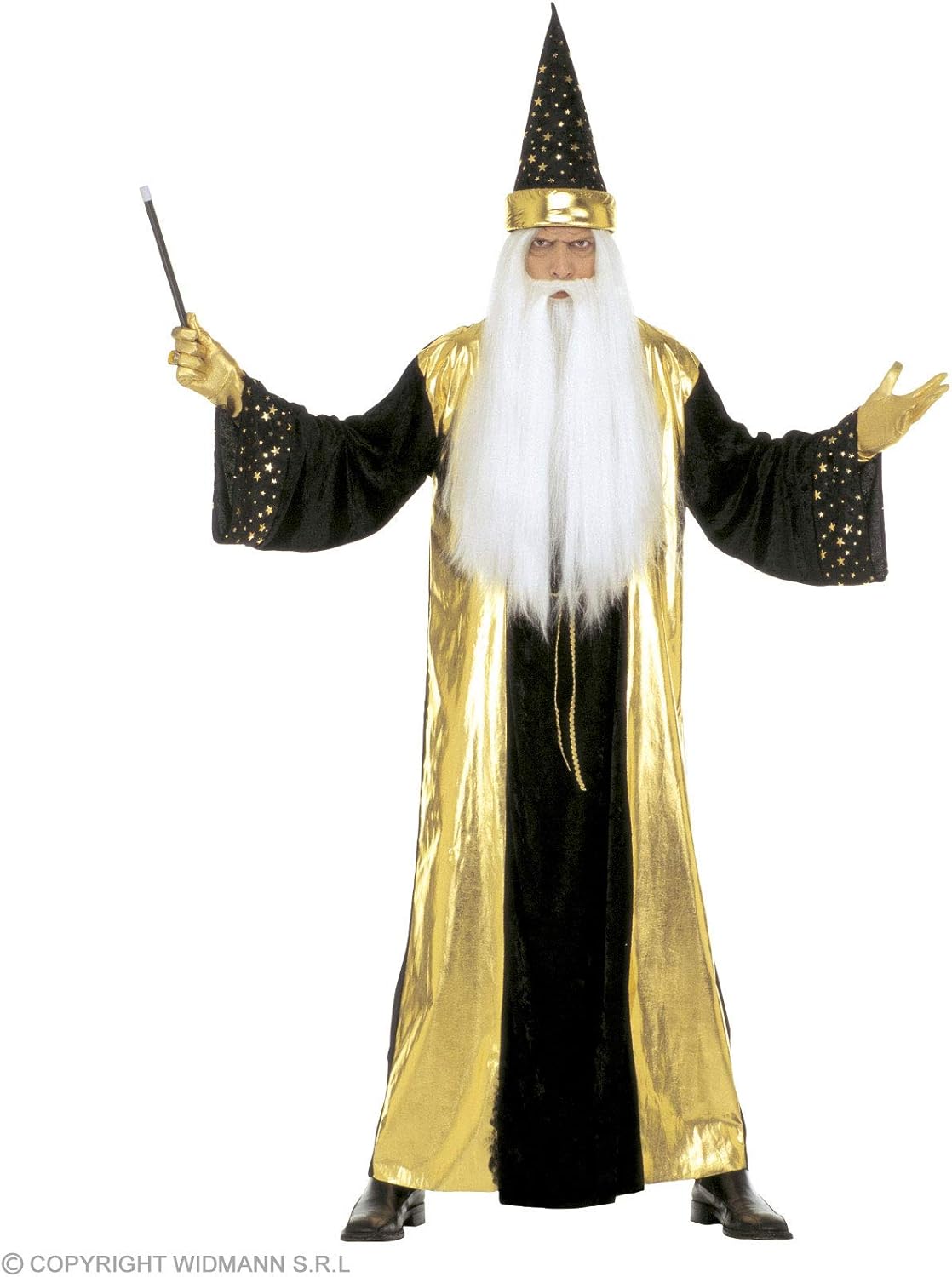 Mens Fantasy Wizard Costume Large UK 42/44″ for Harry Potter Theme ...