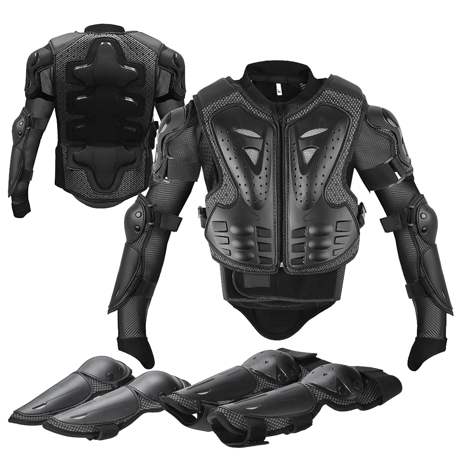 SPORTOKYKids Dirt Bike Gear, 5 PCS Kids Motorcycle Armor Suit Youth ...