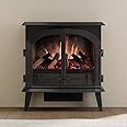 Amazon.com: Modern Ember Harlowe Freestanding Electric Fireplace Stove ...
