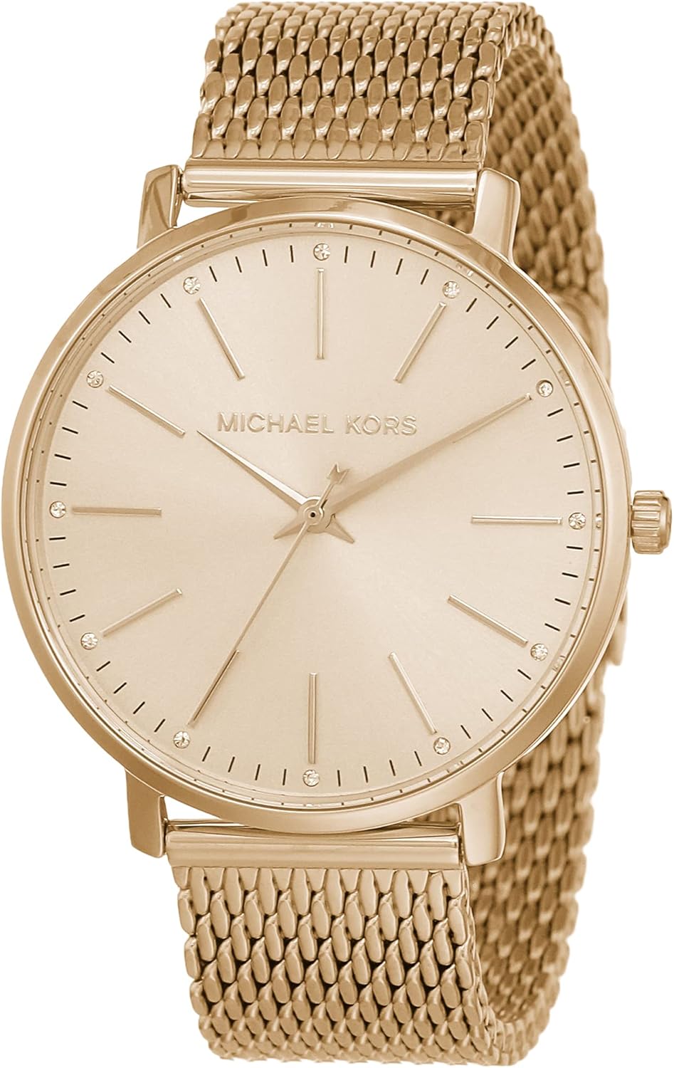 Michael Kors Women's Pyper Quartz Watch with Stainless-Steel-Plated ...