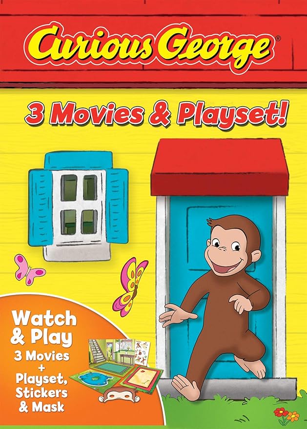 Curious George: 3-movies & Playset [Import]: Amazon.ca: CURIOUS GEORGE ...
