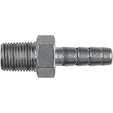 Amazon.com: ICT Billet Straight 1/8" NPT Pipe to 3/8" .375" Hose Barb ...
