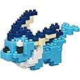 Amazon.com: nanoblock - Vaporeon [Pokémon], Pokémon Series Building Kit (NBPM020) : Everything Else