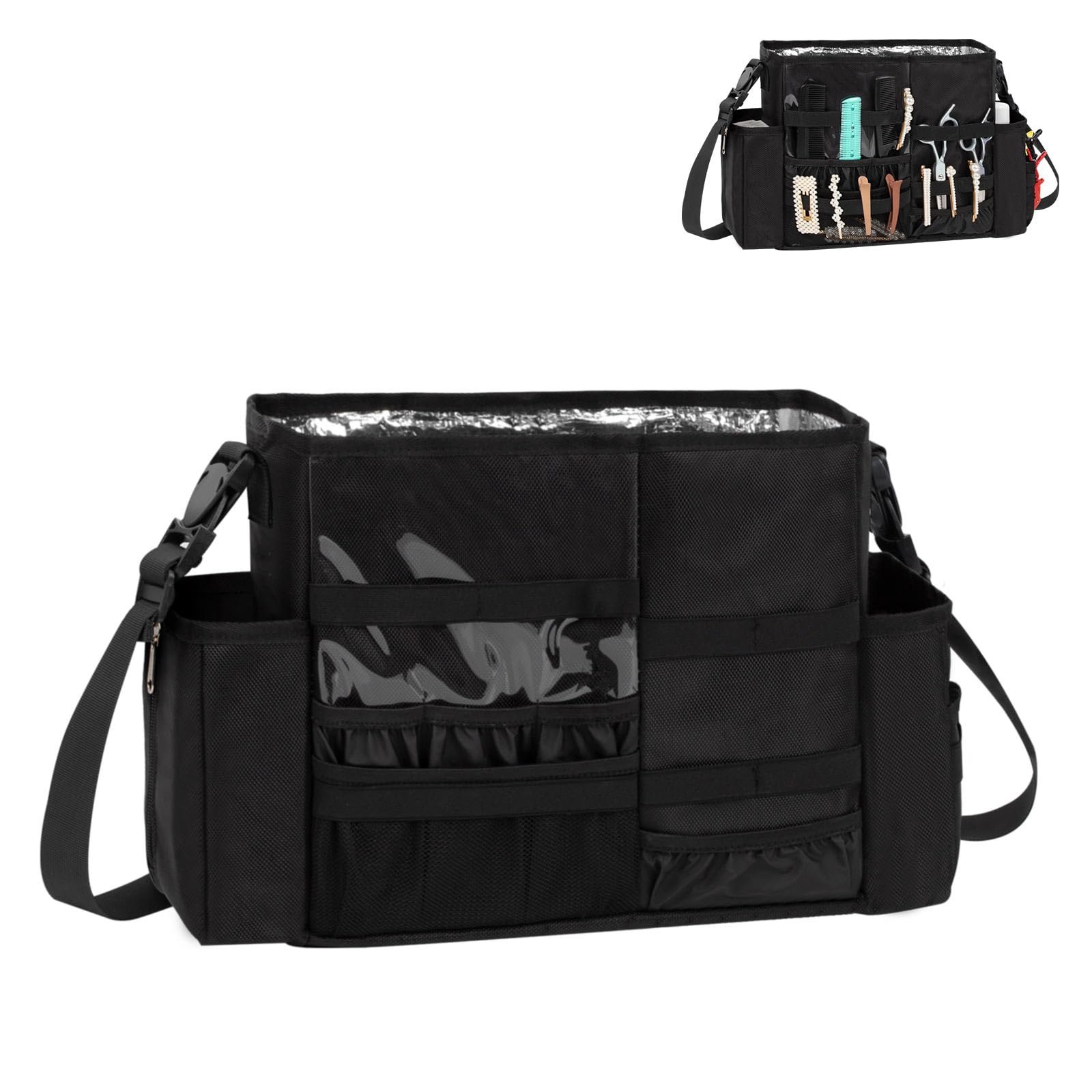 Hairdresser Bag, Professional Makeup Bag for Hairstylist, Large ...