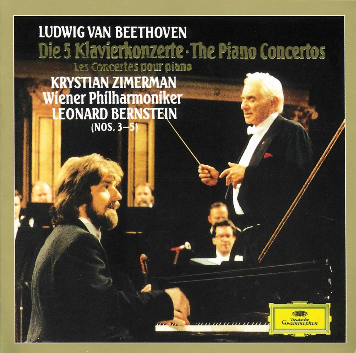 Ludwig van Beethoven, Leonard Bernstein, Wiener Philharmoniker, Krystian Zimerman - Beethoven ...