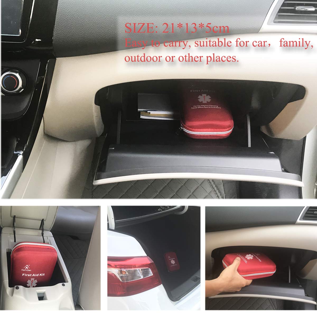 Mua deftget 163 Pieces First Aid Kit Waterproof IFAK Molle System ...