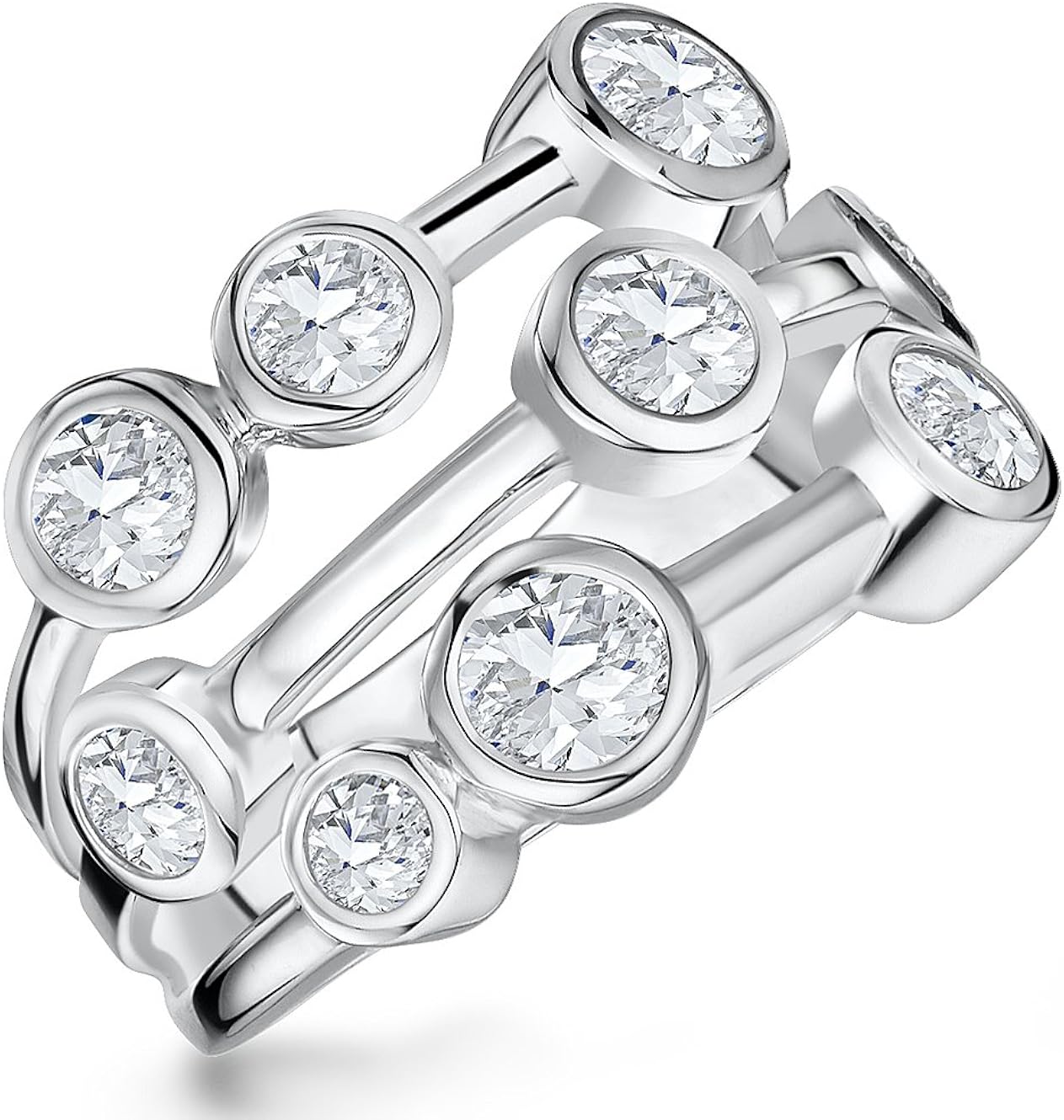JOOLS by Jenny Brown - Sterling Silver Raindance Ring - Boodles Style ...