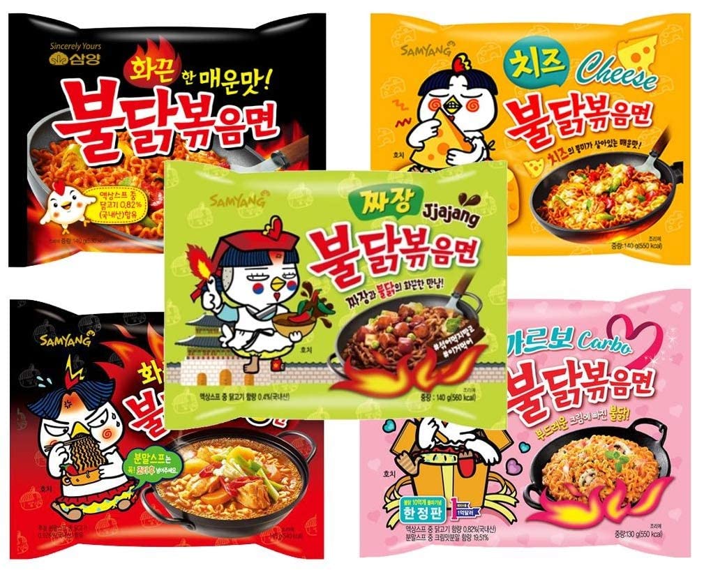 Mua Samyang Buldak Chicken Stir Fried Ramen Korean Ramen (5 Flavor ...