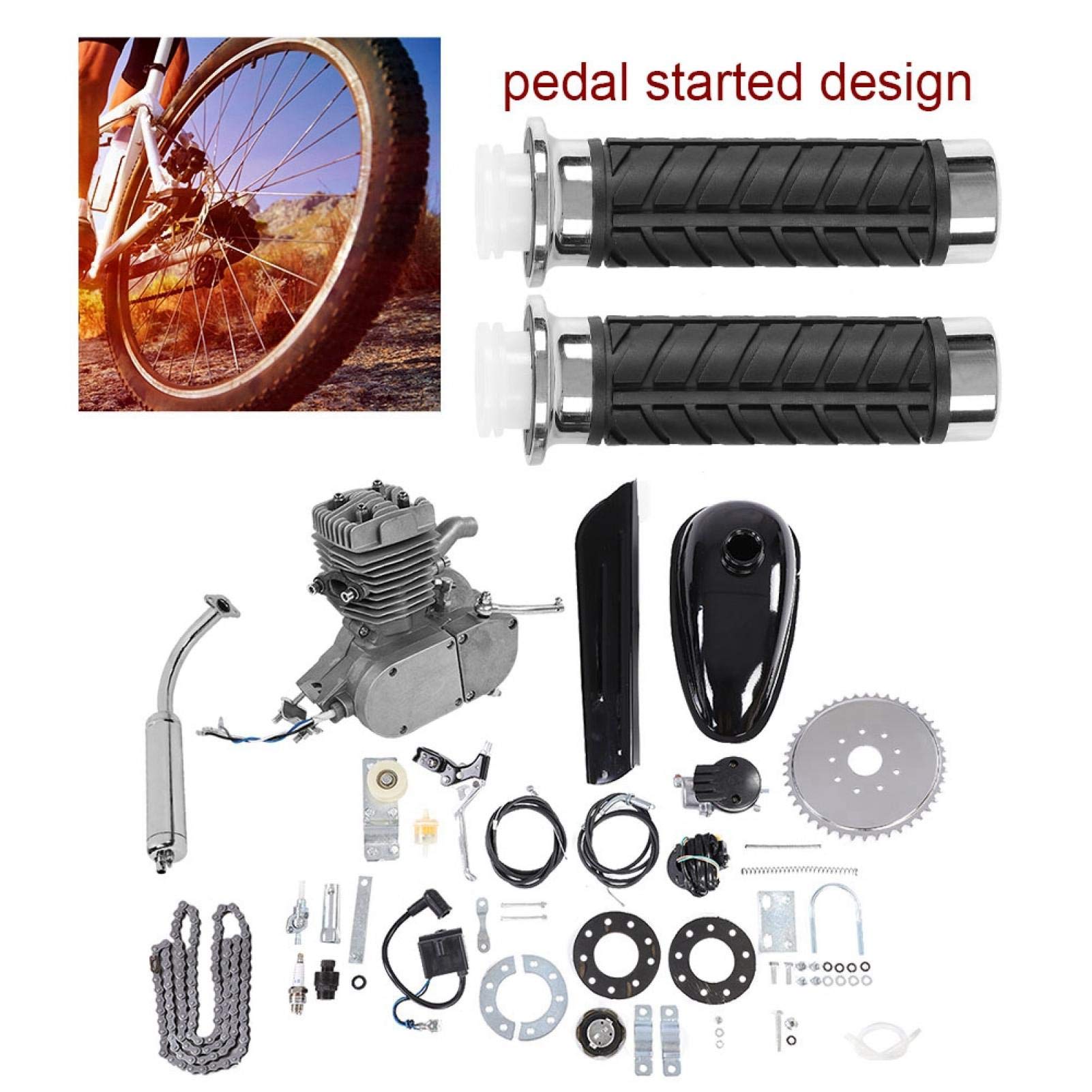 Mua 50CC 2-Stroke Engine, Qiilu 50CC Motor Engine Bike Kit, Motor ...