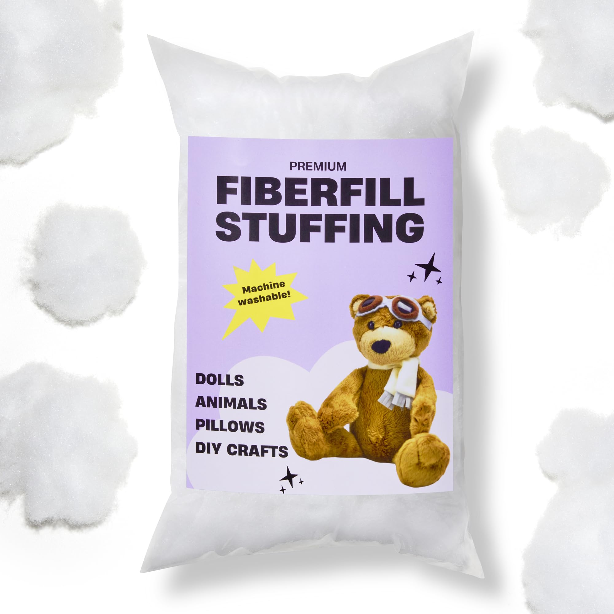 Mua Fiberfill Stuffing, Polyester Stuffing for Stuffed Animals, Pillow ...
