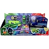 Amazon.com: PJ Masks Vehicle & Figure - Night Ninja Bus: Toys & Games