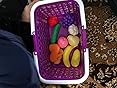 Amazon.com: CLICK N' PLAY 33 Pc. Kids Pretend Play Grocery Shopping ...