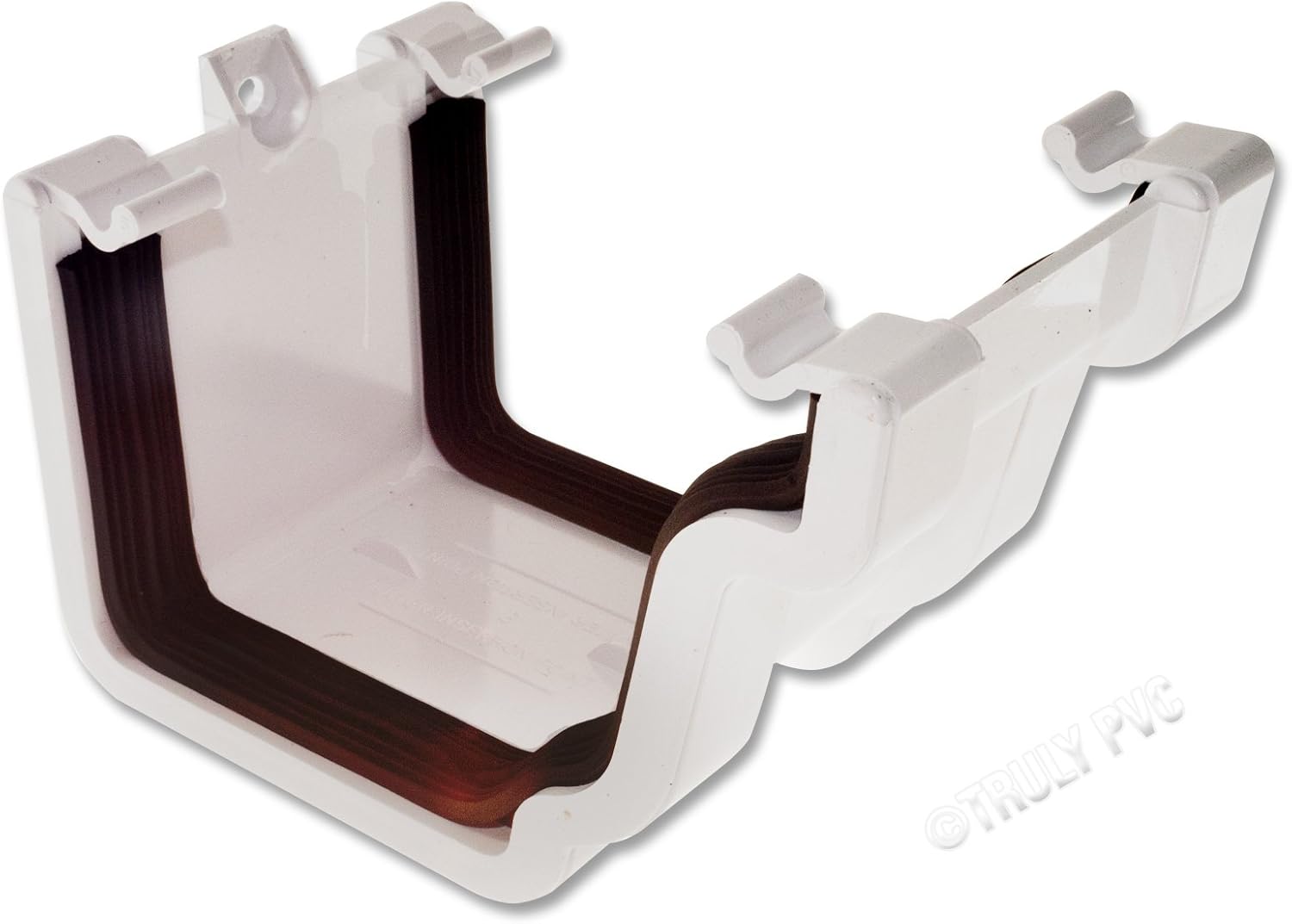 Chocolate Brown Eurocell RWKU1 Marshall Tufflex Conservatory Gutter ...