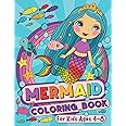 Mermaid Coloring Book: For Kids Ages 4-8 (US Edition): Bear, Silly ...