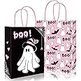 Amazon.com: JarThenaAMCS 24Pcs Halloween Little Boo Paper Gift Bags ...
