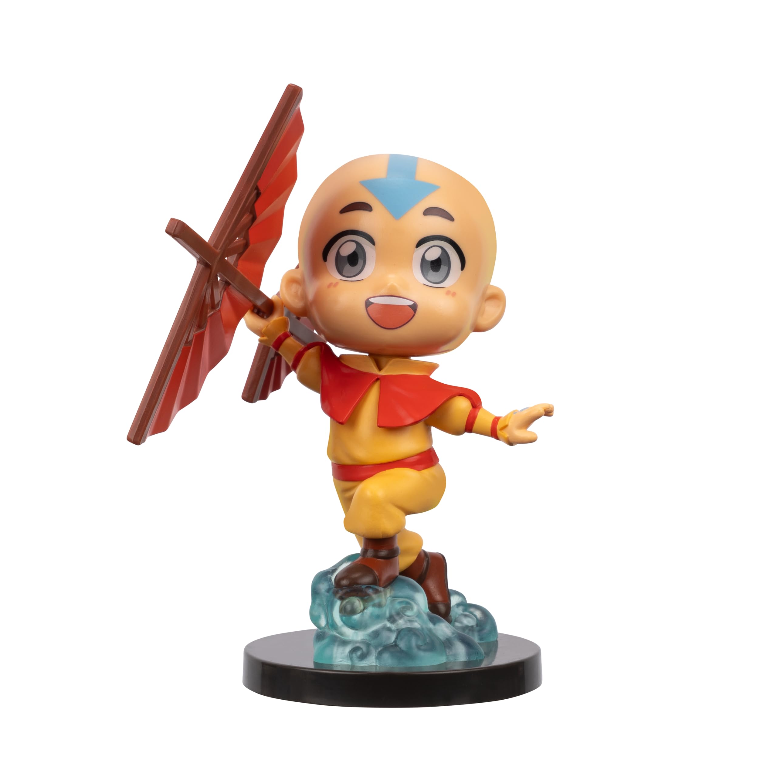 Jazwares Avatar: The Last Airbender Aang - 4-Inch Mini Figure in Kawaii ...