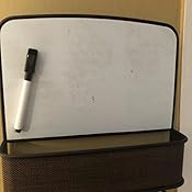 Amazon.com: mDesign Dry Erase Board with Mail and Key Organizer for ...