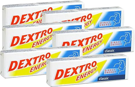 Dextro Energy Dextrose Tablets Classic Flavour 47g (PACK OF 6): Amazon ...