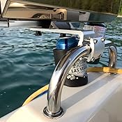 Kuuma 58195 Quick Release Inboard/Outboard Boat Rail Grill Mount: Kuuma ...