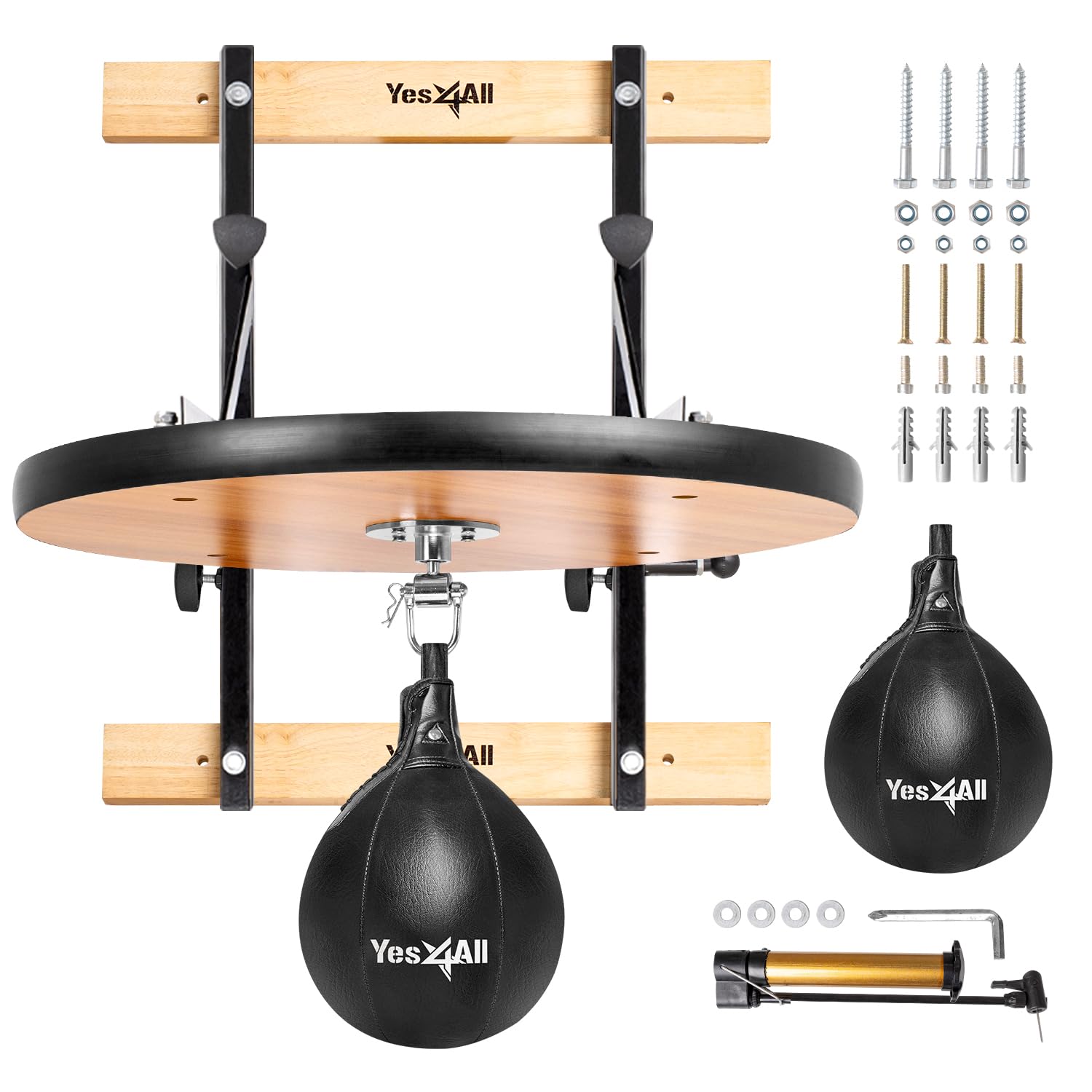 Mua 24 inches Adjustable Speed Bag Platform with 2 Speed Balls, Wall ...