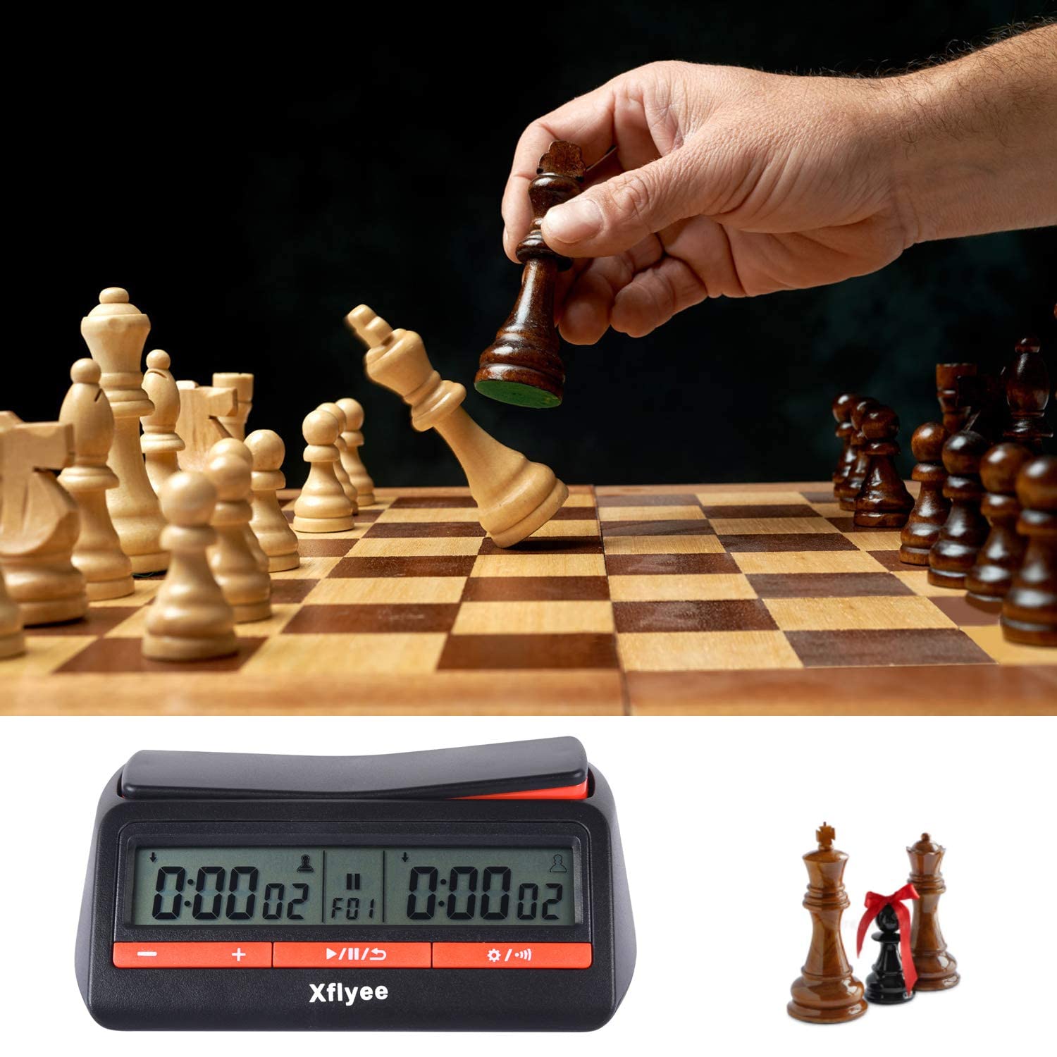 Mua [2023 New] Xflyee Chess Clock - Digital Chess Timer, Available for ...