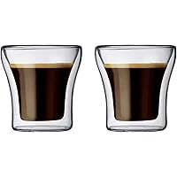 Bodum Assam Double Wall Shot/Espresso Glass : Amazon.ca: Home