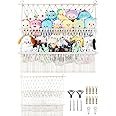 Amazon.com: 2 Tier Stuffed Animal Storage Shelf Net, 35x30'' Large ...