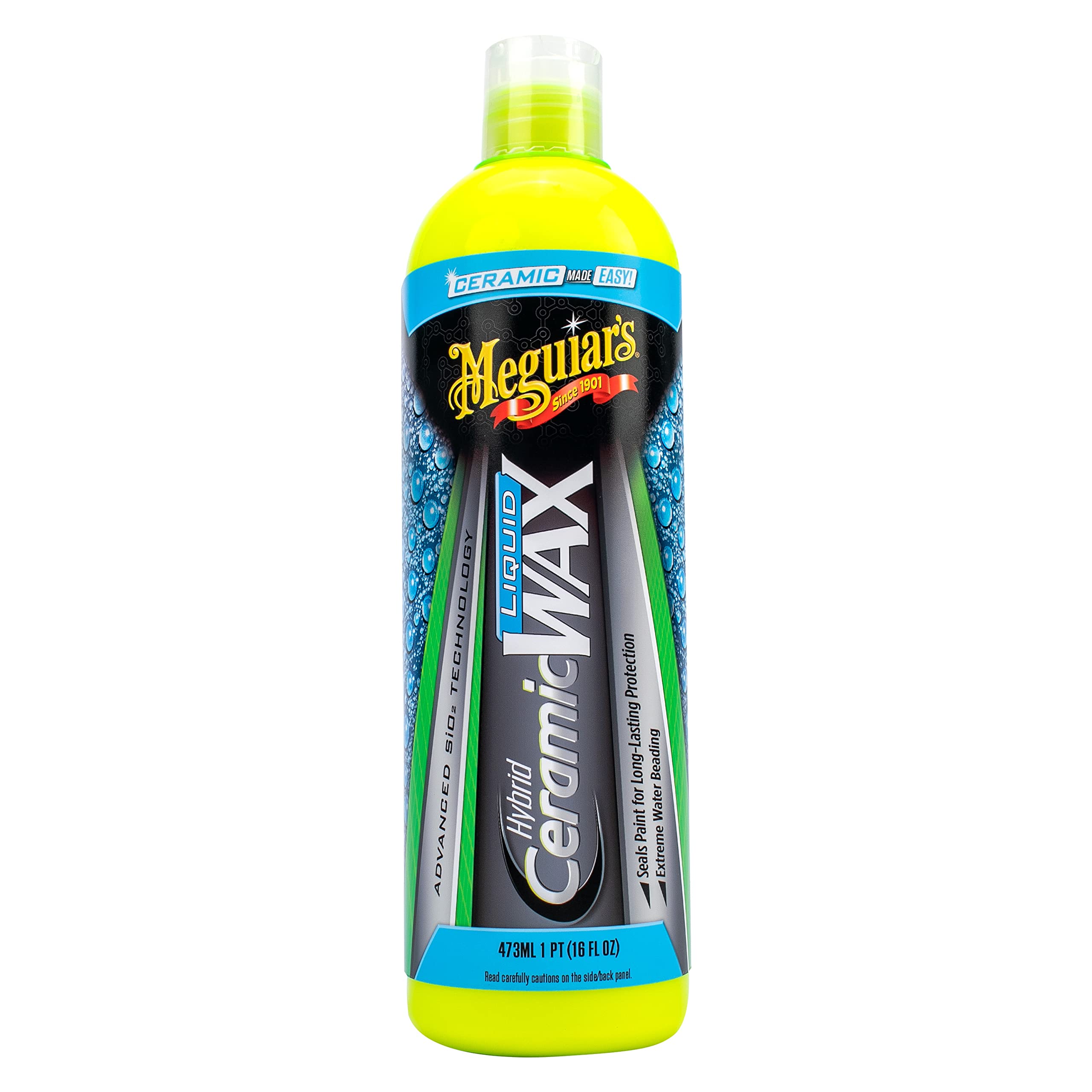 Meguiar's Hybrid Ceramic Liquid Wax, Shield Your Paint with a Residue ...