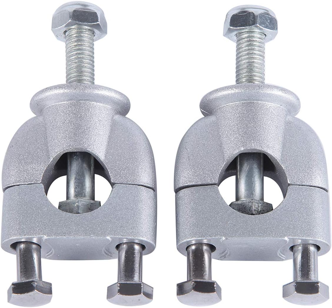 Amazon.com: OXMART Motorcycle 7/8" Handlebar Risers Mount Clamps 22mm ...