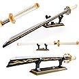 Amazon.com: SATHIBI Zenitsu Anime Swords Building Set,39in Cosplay ...