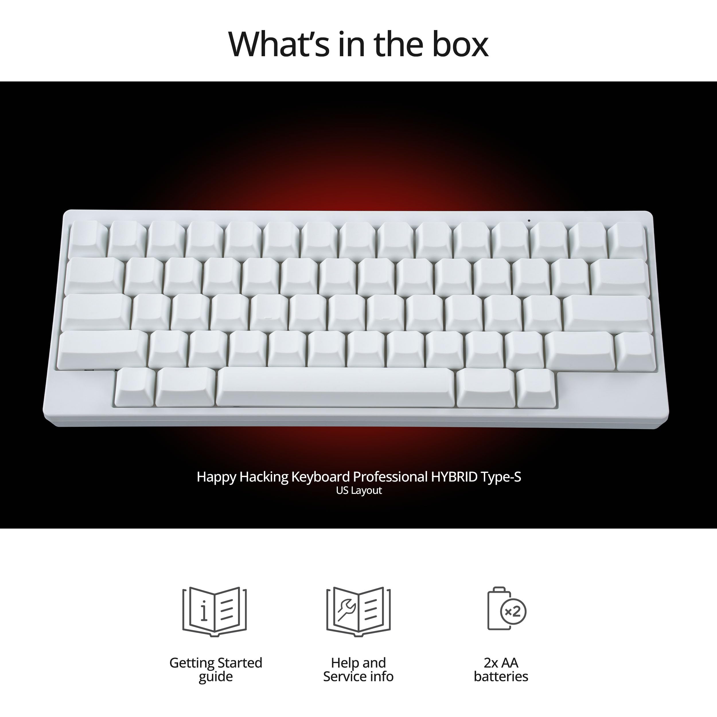 Mua Happy Hacking Keyboard Professional Hybrid Type-S Snow (Wireless ...