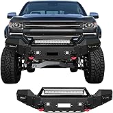 Amazon.com: VIJAY Front Bumper Fits 2015-2019 Chevy Silverado 2500HD丨 ...