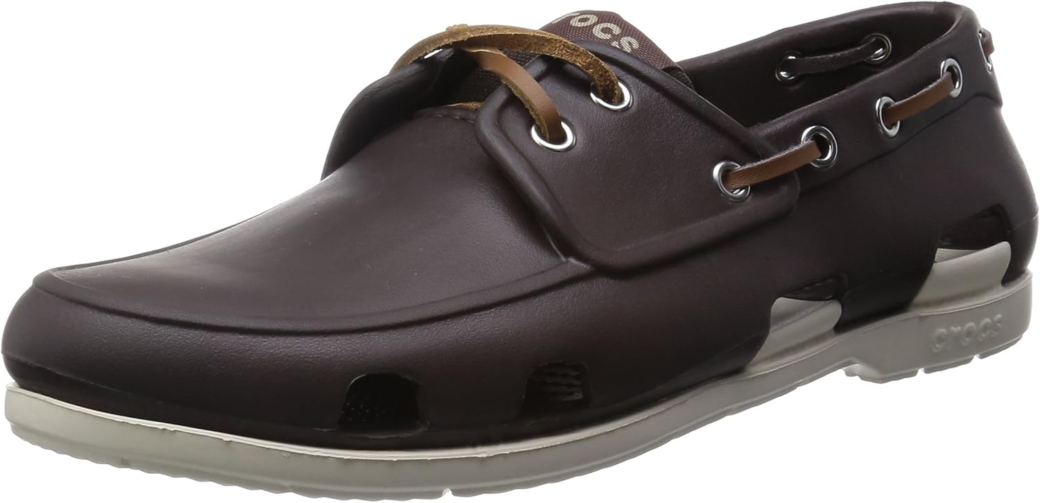 Crocs Beach Line Boat Shoe, Chaussures Bateau Homme: Amazon.fr ...