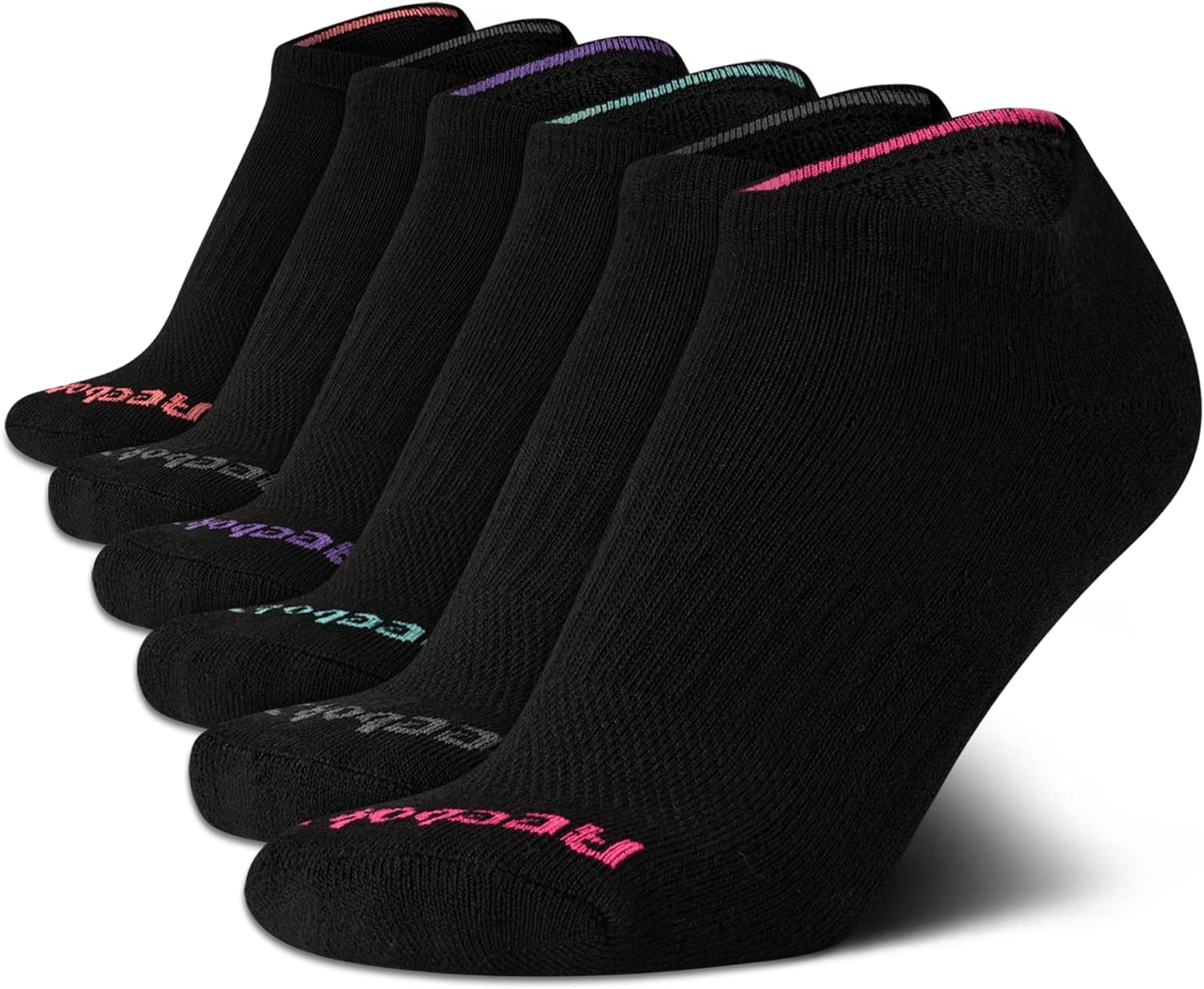 Reebok Women's Athletic Socks - Performance Cushioned Low Cut Socks (6 ...