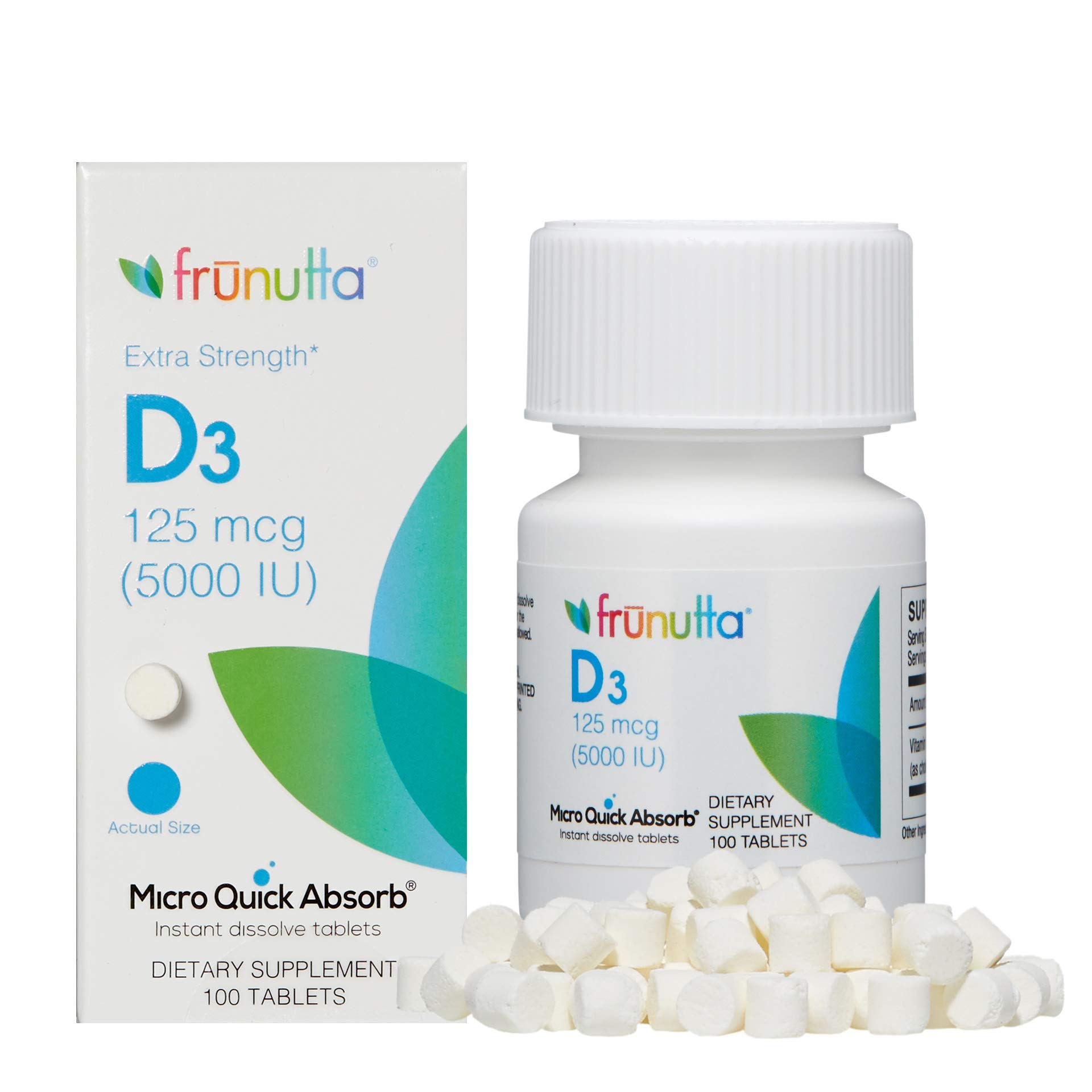 Mua Frunutta Vitamin D3 5000 IU Under The Tongue Instant Dissolve ...