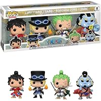 Amazon.com: Funko Pop! Animation: One Piece 4 Pack (GW)(Exc ...