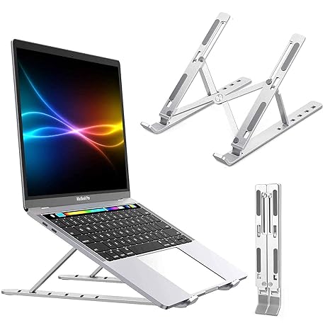 King Shine Portable Laptop Stand/Bracket Laptop Stand/Angle Adjustable ...