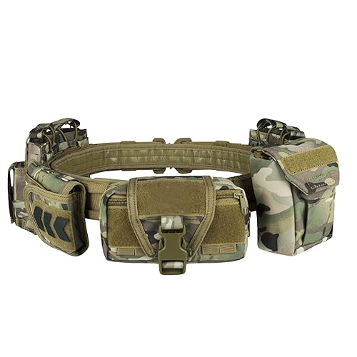 YAKEDA Tactical Battle Belt Duty Belts Law Enforcement Police Utility ...