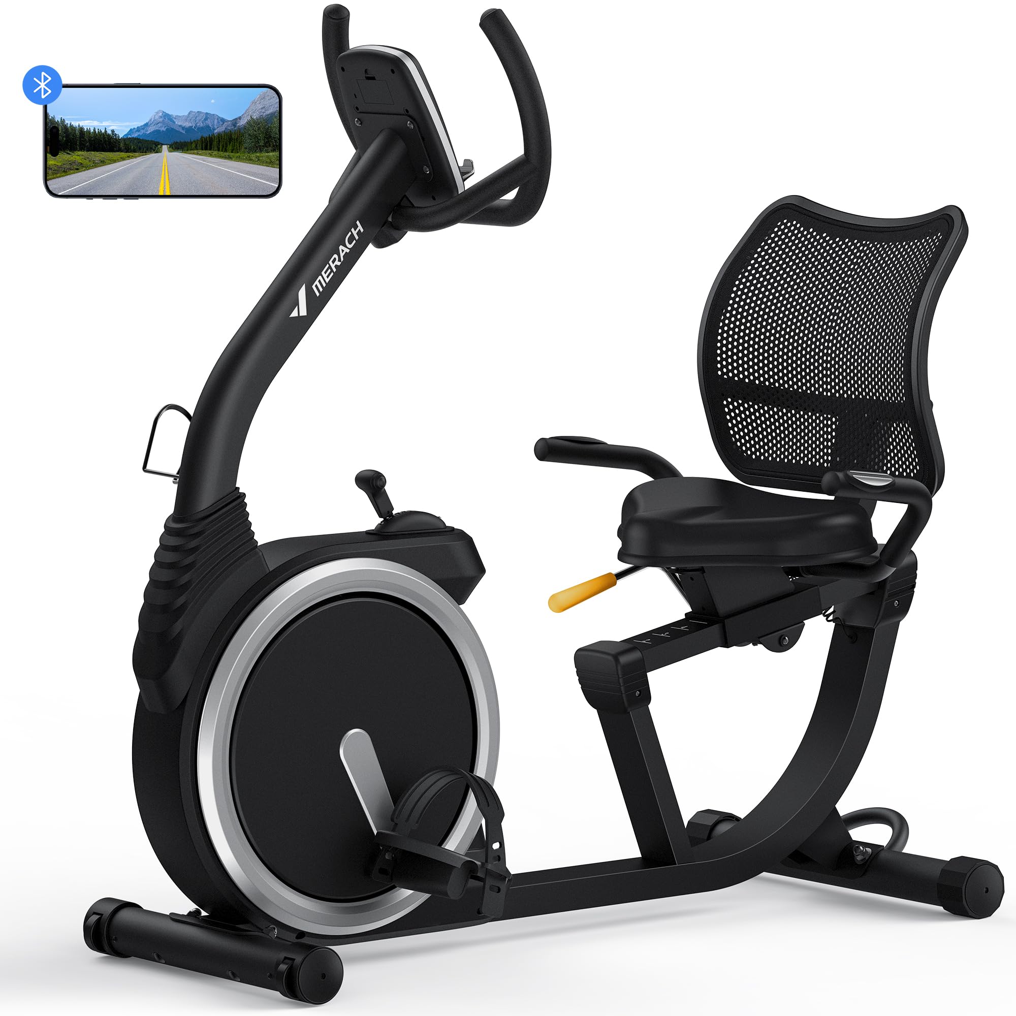Mua High-end Recumbent Exercise Bike with Silent Dual-belt Drive System ...