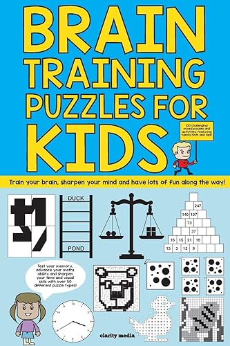Brain Training Puzzles For Kids: 100 of the best brain teasers with ...