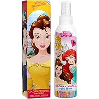 Amazon.com : Disney Princess Fragrance for Kids Body Spray 200ml Mist ...