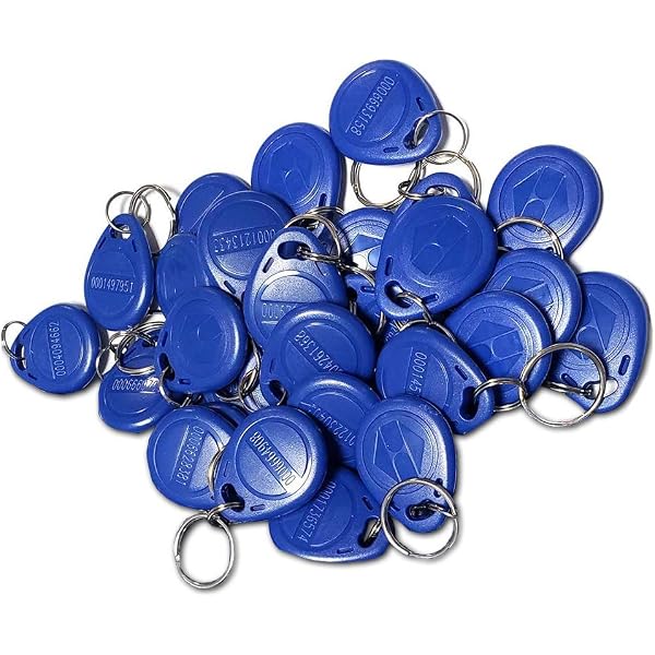Fob Copier Yuqutum 50-Pack Proximity Key Fobs - 26 Bit H10301 Format ...