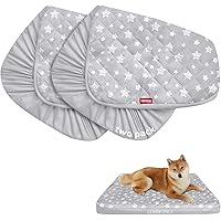 Amazon.com : Moonsea Dog Bed Covers Replacement Washable 2 Pack ...