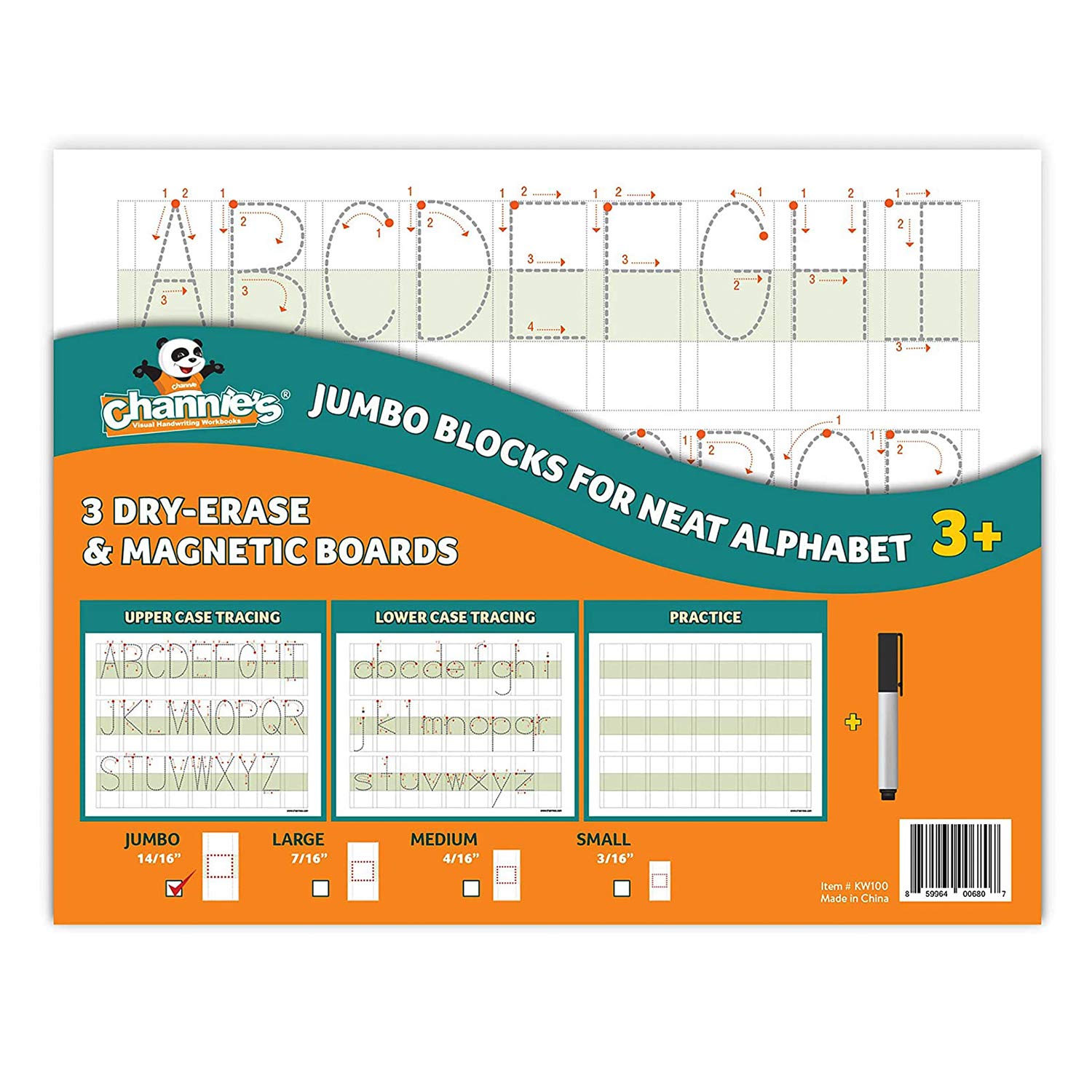Buy Channie s Visual Handwriting Magnetic Dry Erase Board Jumbo Letter Buy Channie s Visual Handwriting Magnetic Dry Erase Board Jumbo Letter