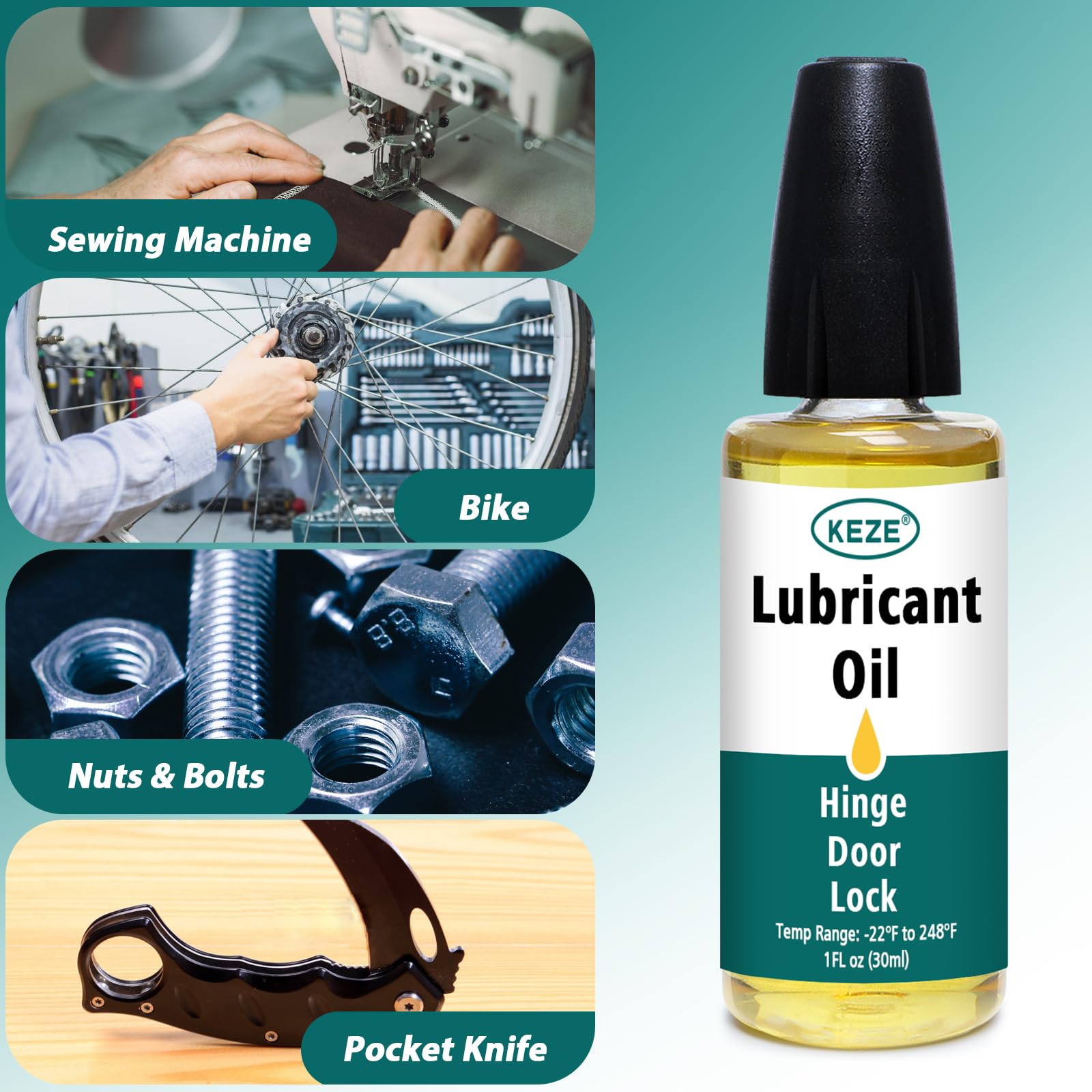 Keze Squeaky Door Hinge Lubricant Knife Pivot Oil For Door Hinge Oil ...