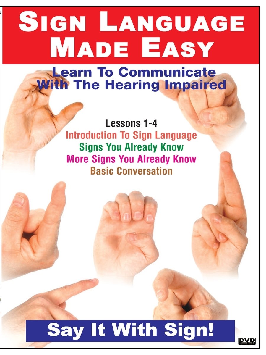 Amazon.com: Sign Language Series Lessons 1-4: Introduction to Sign ...