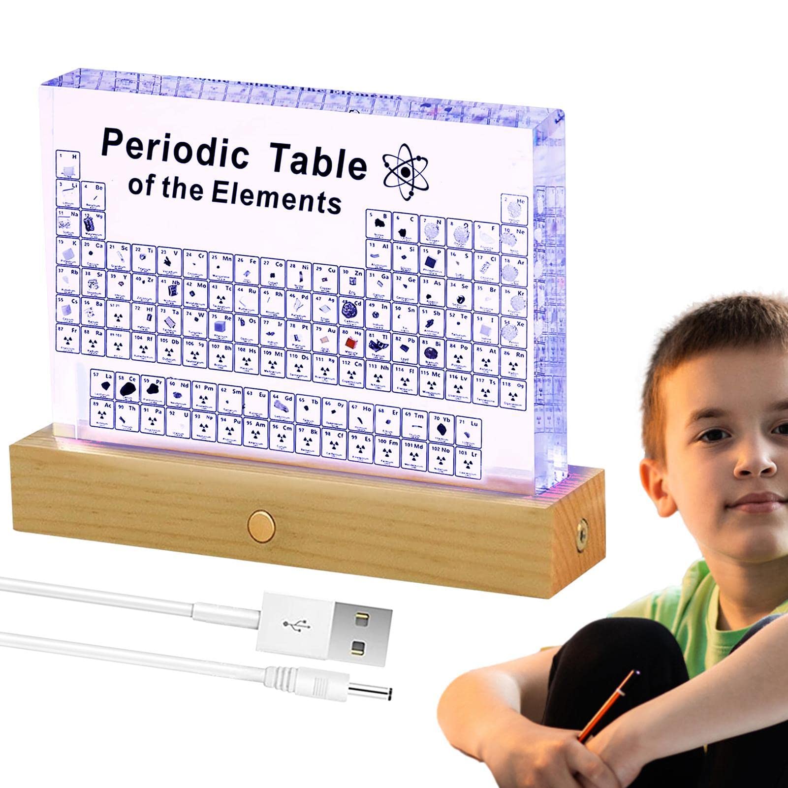 Mua Periodic Table with Real Elements - 2D Periodic Display Chart Real ...